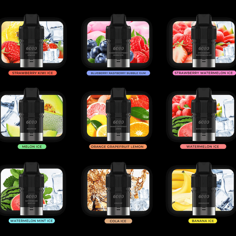 Iget Disposable pod only 6000 Puffs